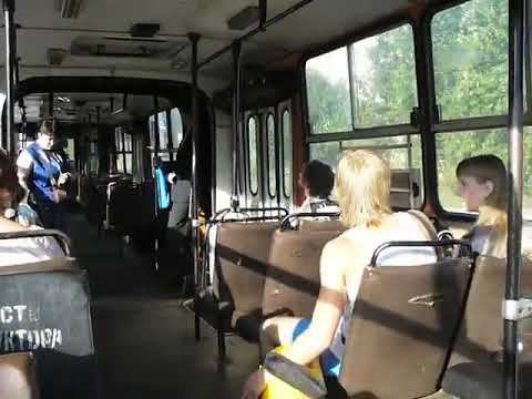 Икарус-280. Кострома. #100. Из салона.