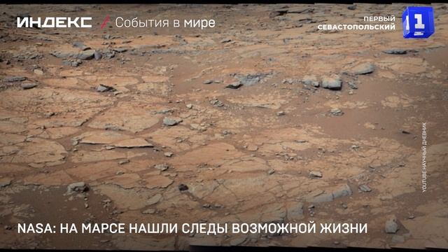 NASA: на Марсе нашли следы возможной жизни