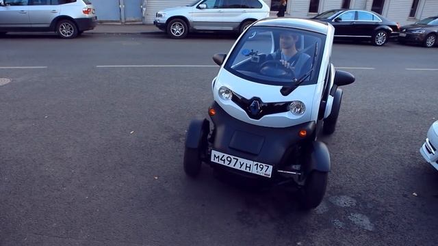 Renault Twizzy Тест-драйв в программе Москва рулит