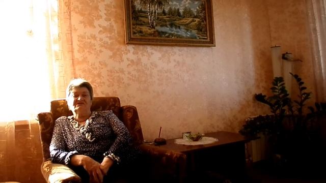 Пирогова Раиса Ивановна, 74 года,  С Есенин , 'Не жалею не зову не плачу'