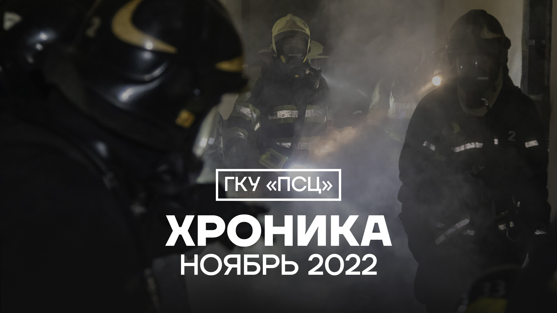 Хроника ГКУ «ПСЦ»|Ноябрь 2022