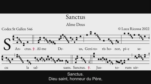 Sanctus / Alme Deus