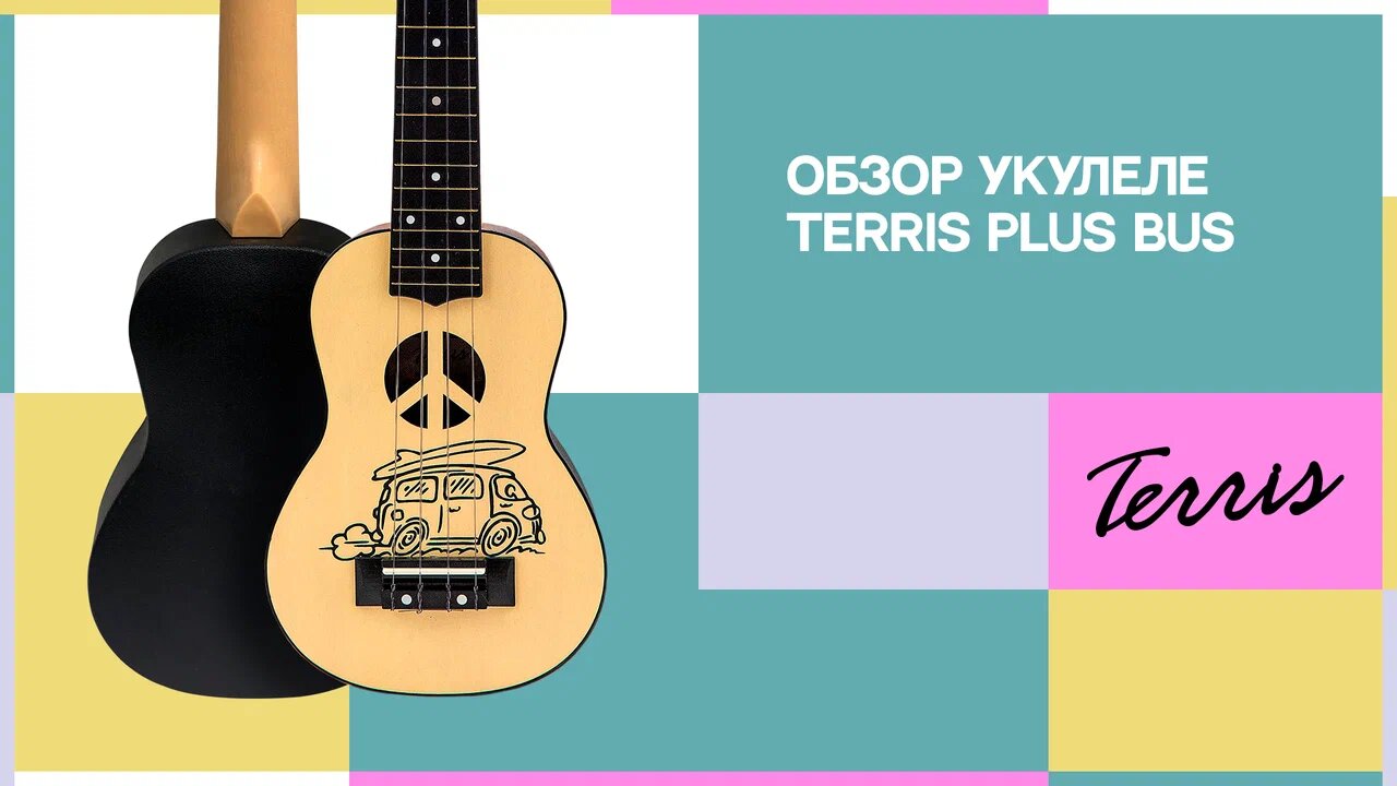 Обзор укулеле TERRIS PLUS BUS YT