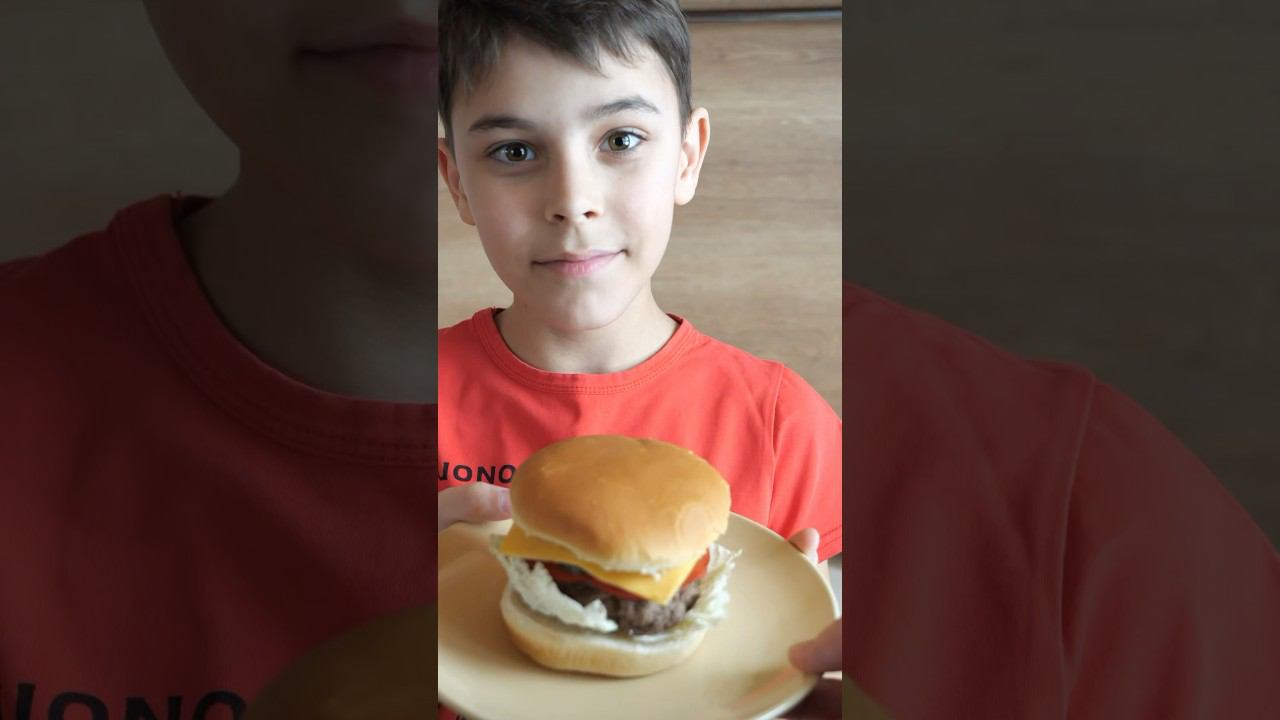 Бургер на гриле