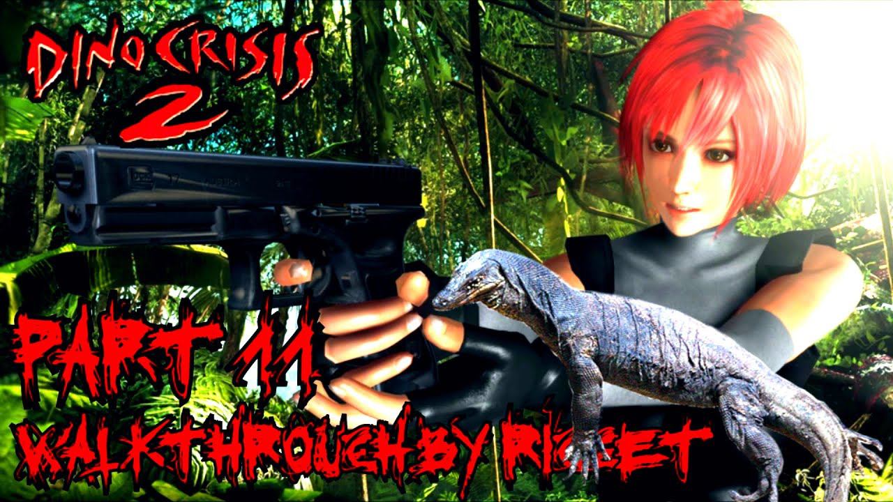 Dino Crisis 2 Прохождение Часть 11 "Пещеры"