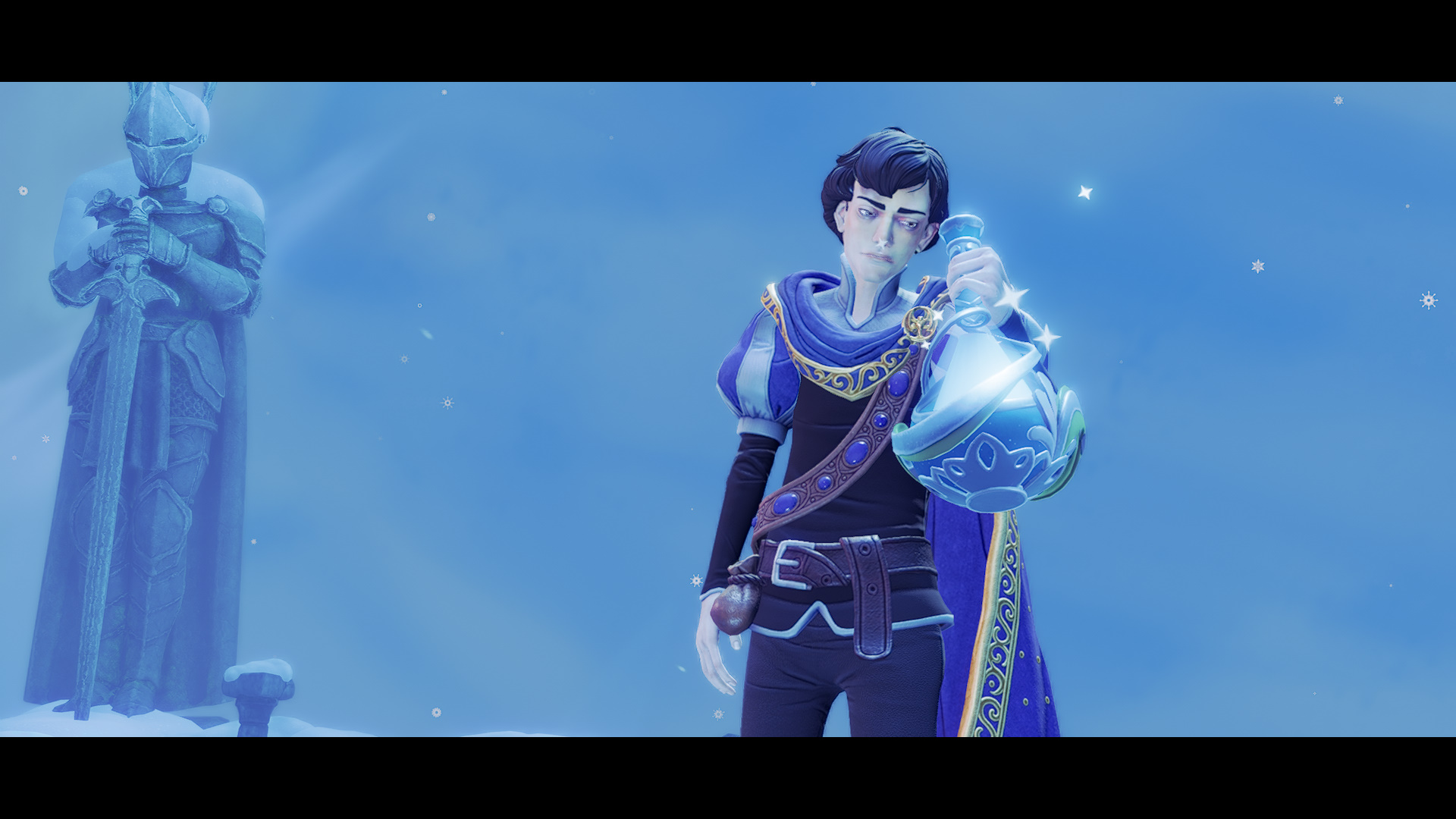 Trine 4 The Nightmare Prince Прохождение 16 Заснеженные вершины