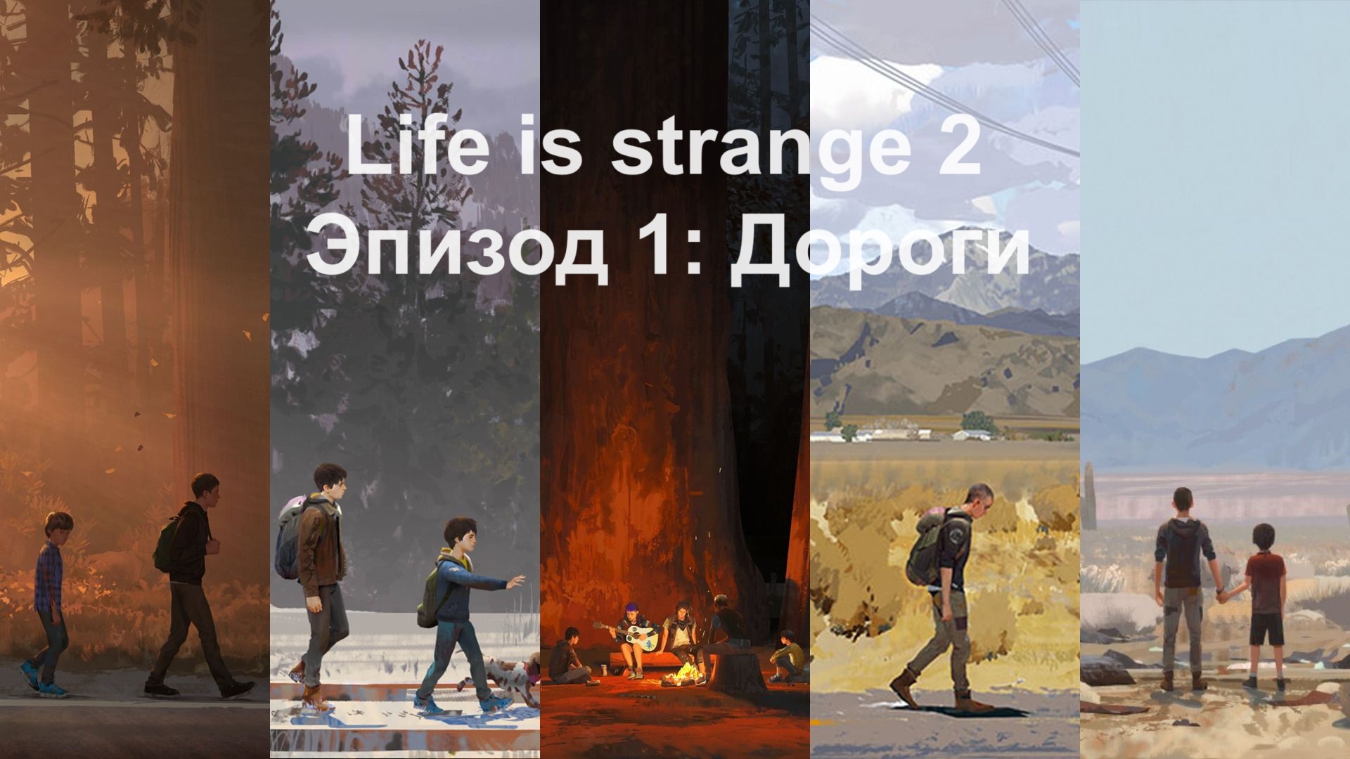 [Прохождение] Life is Strange 2 - Эпизод 1: Дороги (без комментариев)