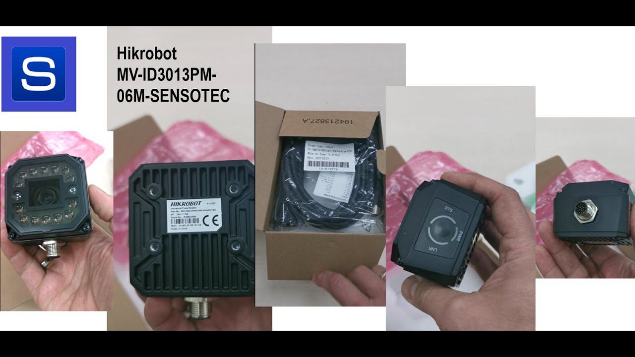 Комплектация считывателя кодов Hikrobot MV ID3013PM 06M SENSOTEC