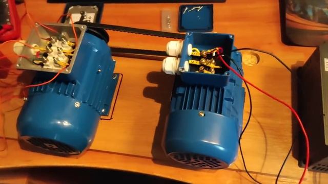 Асинхронный двигатель как генератор