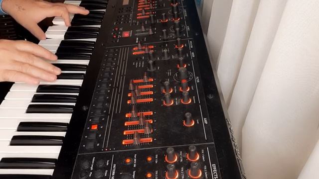 Синтезатор Roland JD - XA, обзор звуков, пресет - Ambient piano