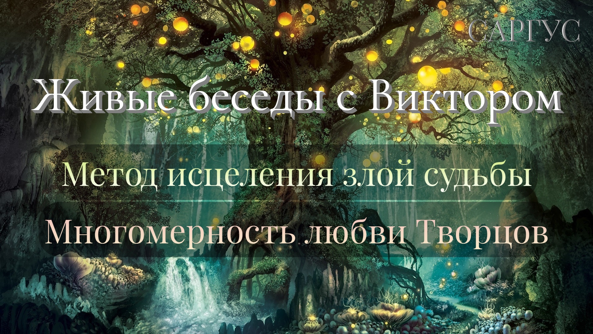 #123 Живые беседы с Виктором. Метод исцеления злой судьбы. Многомерность любви Творцов.