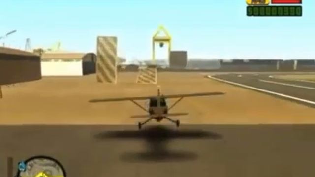 Призрак в Аэропорту Gta san Andreas