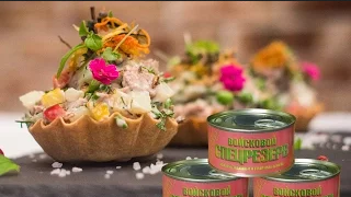 Вкусный рецепт с тушенкой - салат с говяжьими языками Войсковой Спецрезерв