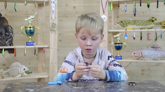 "КЛЁВОЕ ДЕТСТВО" Приманка Балда для окуня.