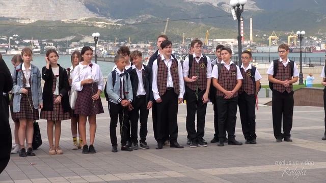 ТЭЛ Новороссийск. Возложение цветов к памятнику Морякам-Черноморцам 2021