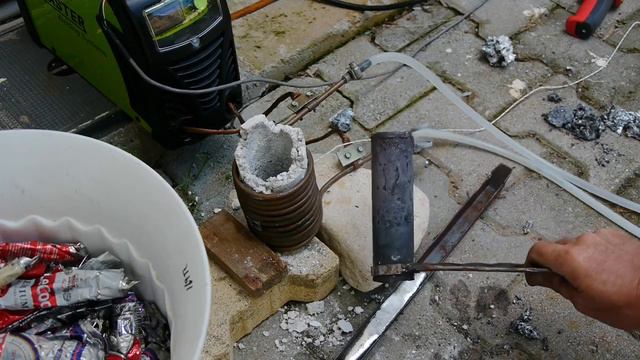 Плавка алюминия - Часть7: Вторая попытка. MeltingAlumin-Part7-SecondTry