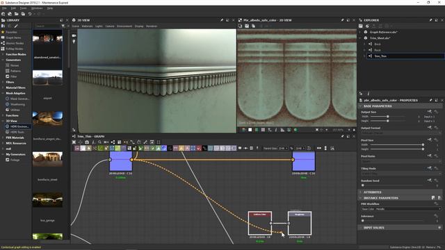 06. Trim Pattern Material | Материал для узора ENG
