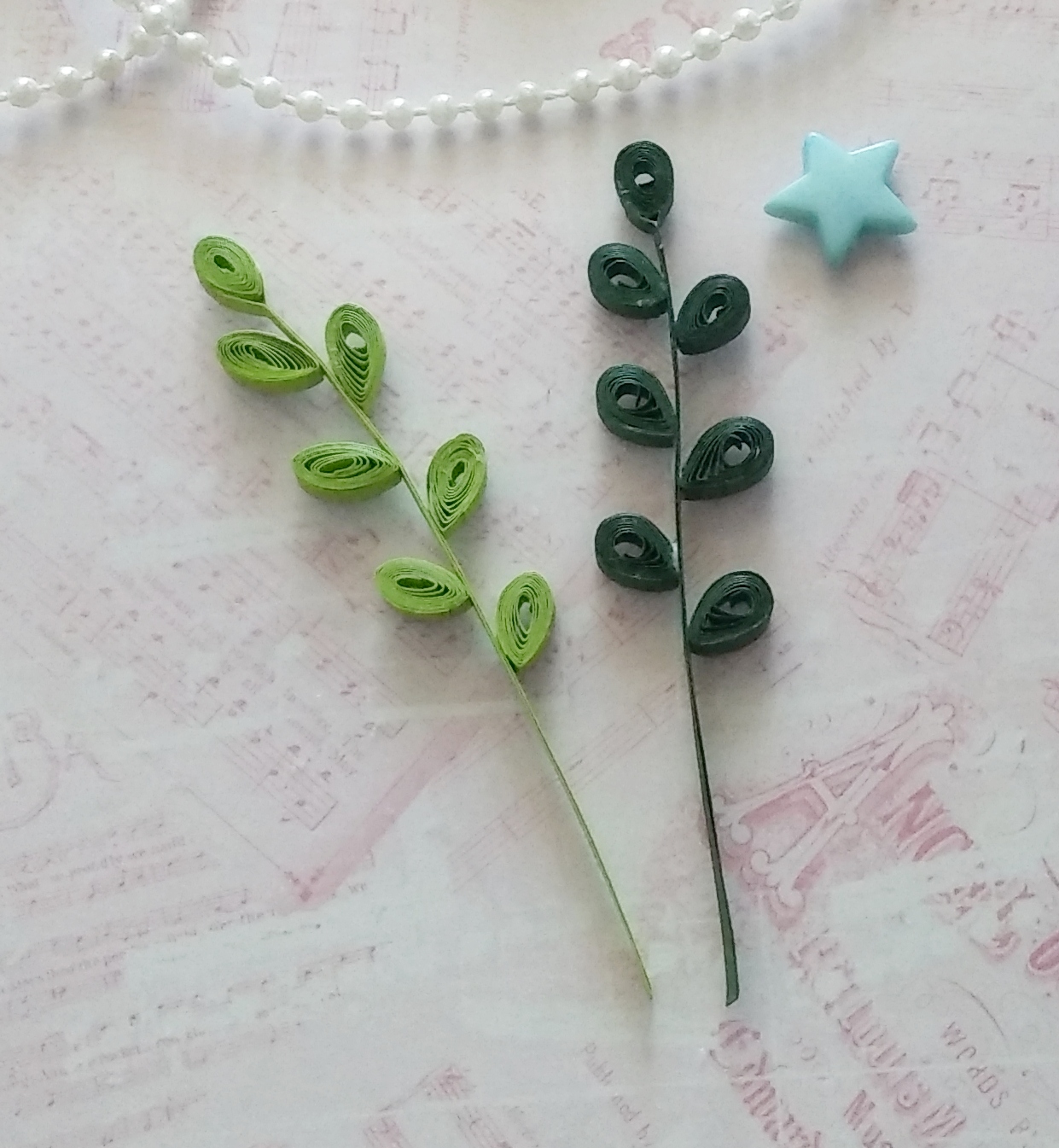 Квиллинг Листья -  мастер-класс