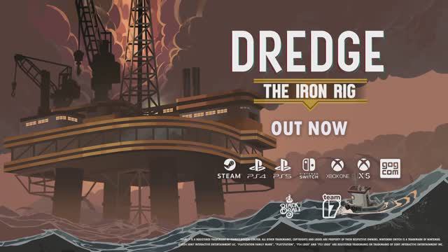 Dredge the iron rig launch trailer