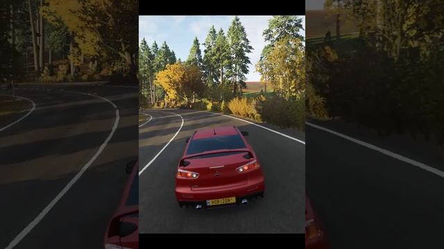 Forza Horaizon 4 - Red Mitsubishi lancer X - Shorts