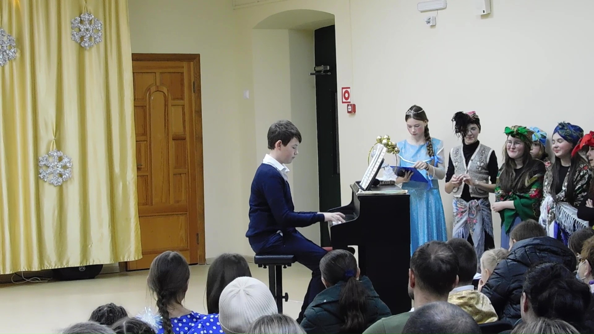 2023г. 26 декабря. Детская школа искусств. ч.6. Мариинский Посад