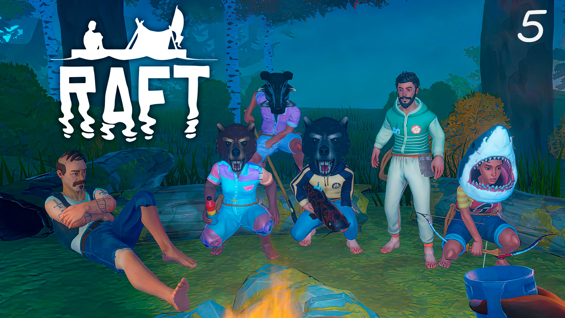 Raft: Последняя глава #5 – Туристы-потеряшки на Бальбоа