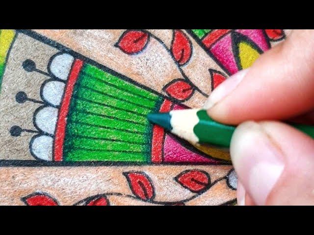 Мой любимый материал в рисовании мандал