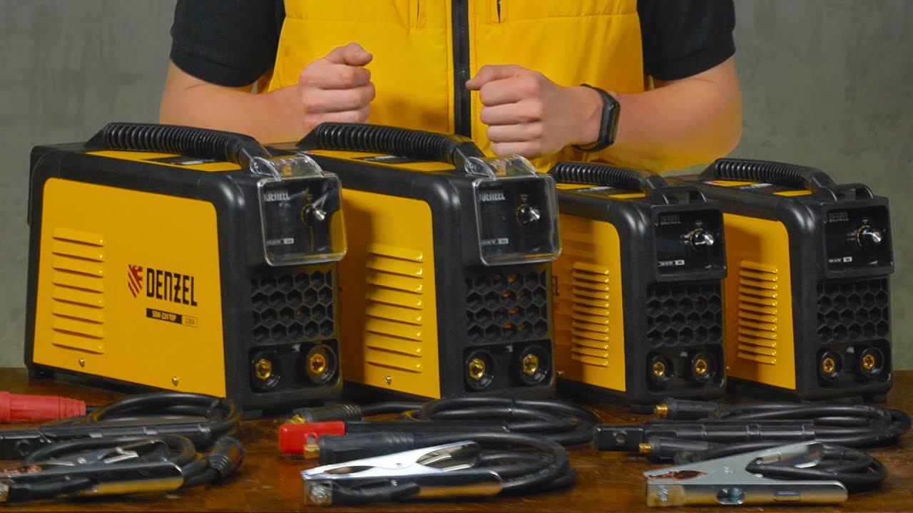 Обзор линейки TOP сварочных аппаратов DENZEL