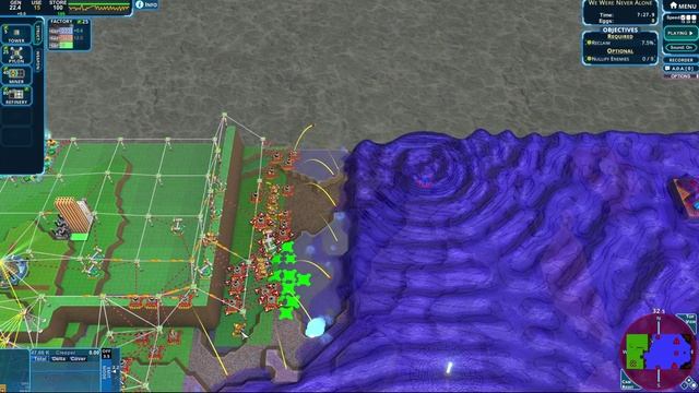 M07 We Were Never Alone Creeper World 4 прохождение на русском.