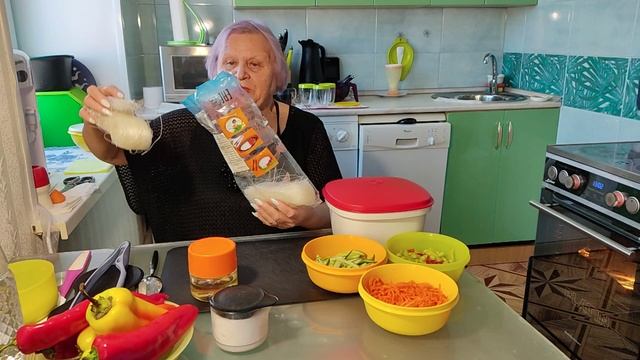 Пирог с ананасом. Фунчёза с овощами