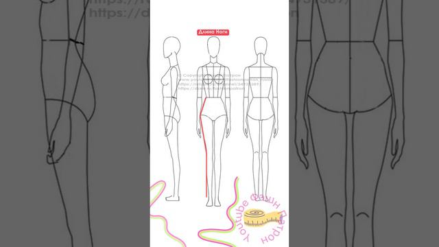 шортс #shorts Как снять мерки для создания выкроек?