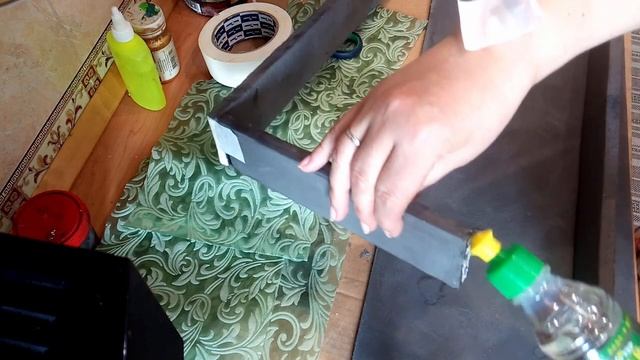 Как сделать шкафчик из картона для бижутерии, своими руками из картона. Часть 1.