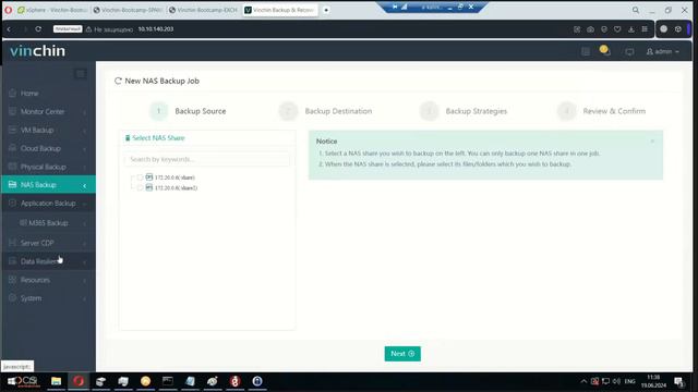 Вебинар - OCS & Vinchin: 19.06.2024