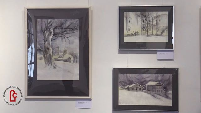 Выставка акварелей в Муромцево продолжает работать