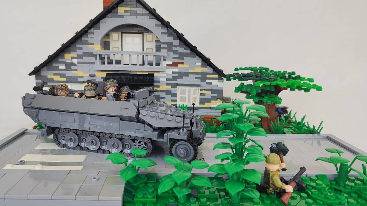 Lego WW2 "Засада"