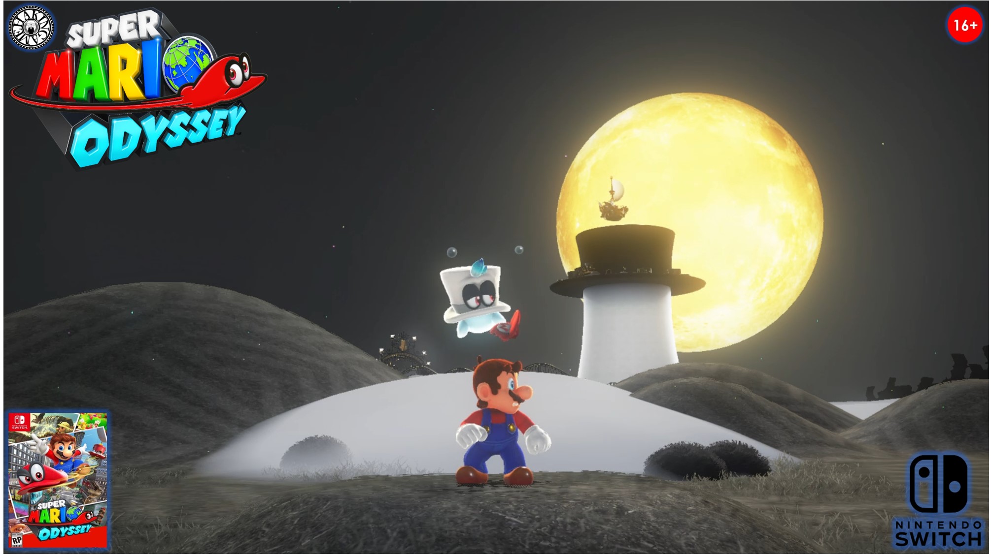 Шляпное царство. Super Mario Odyssey 2017 RUS (Switch)