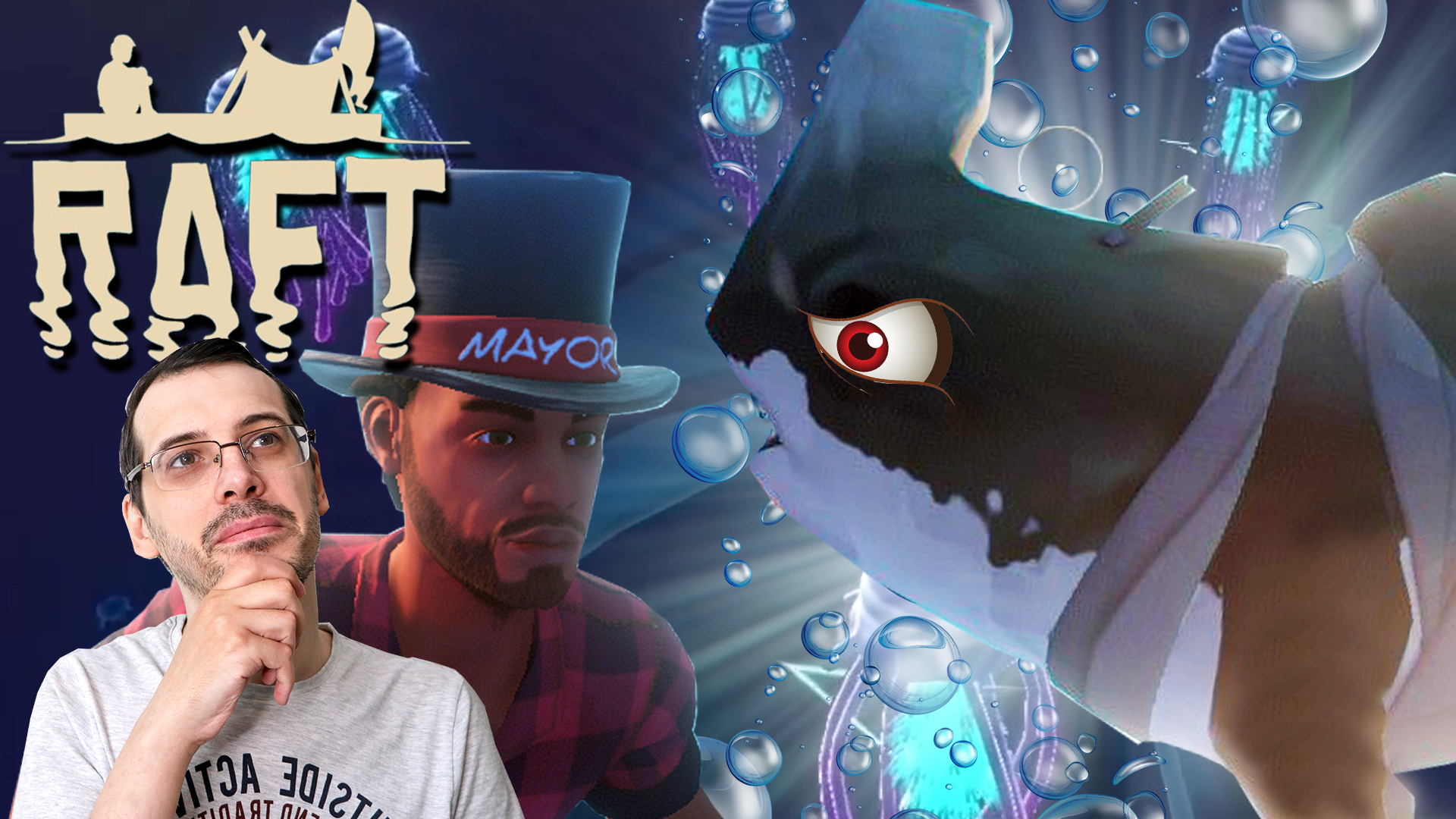 Зачем ты здесь? Уходи давай... | Raft прохождение #16