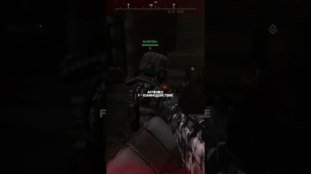 Темные сталкеры нарвались на стаю псов мутантов #сталкер