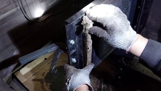 Переворачиваю керамический шнур на котле неделька ко-60