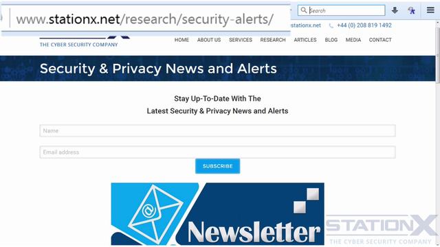 031 Новости и предупреждения в сфере безопасности - Будьте в курсе