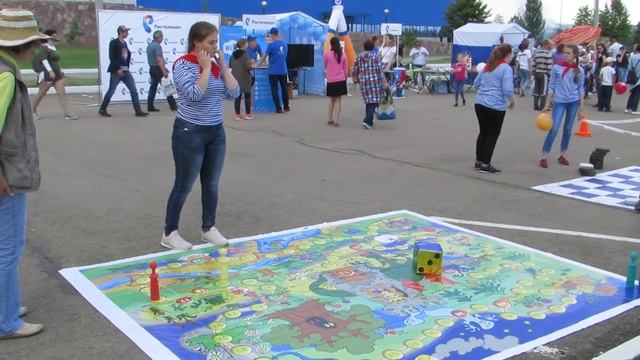 День Города. Игры на асфальте. Магнитогорск 2018Г.