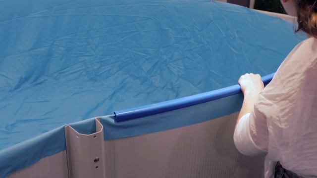 Сборка бассейна Bestway Hydrium