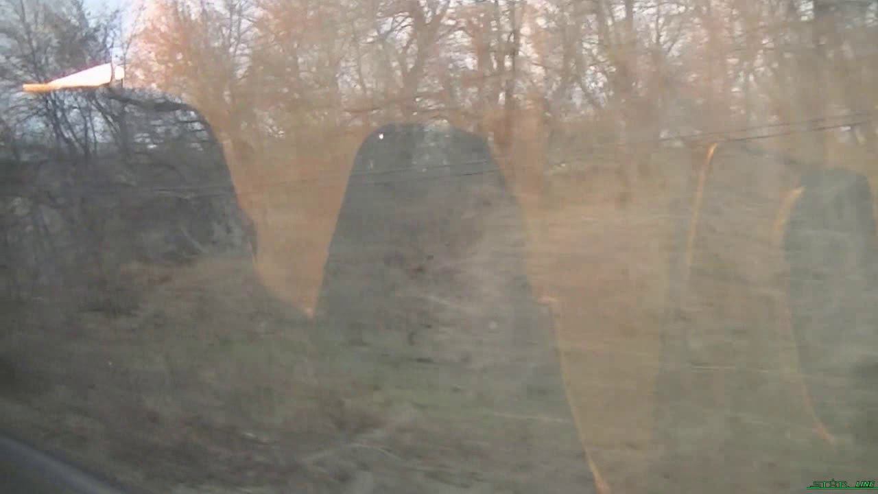Стопятый (проследование) - Пашковская (приб. и отпр.) +music rail на перегоне