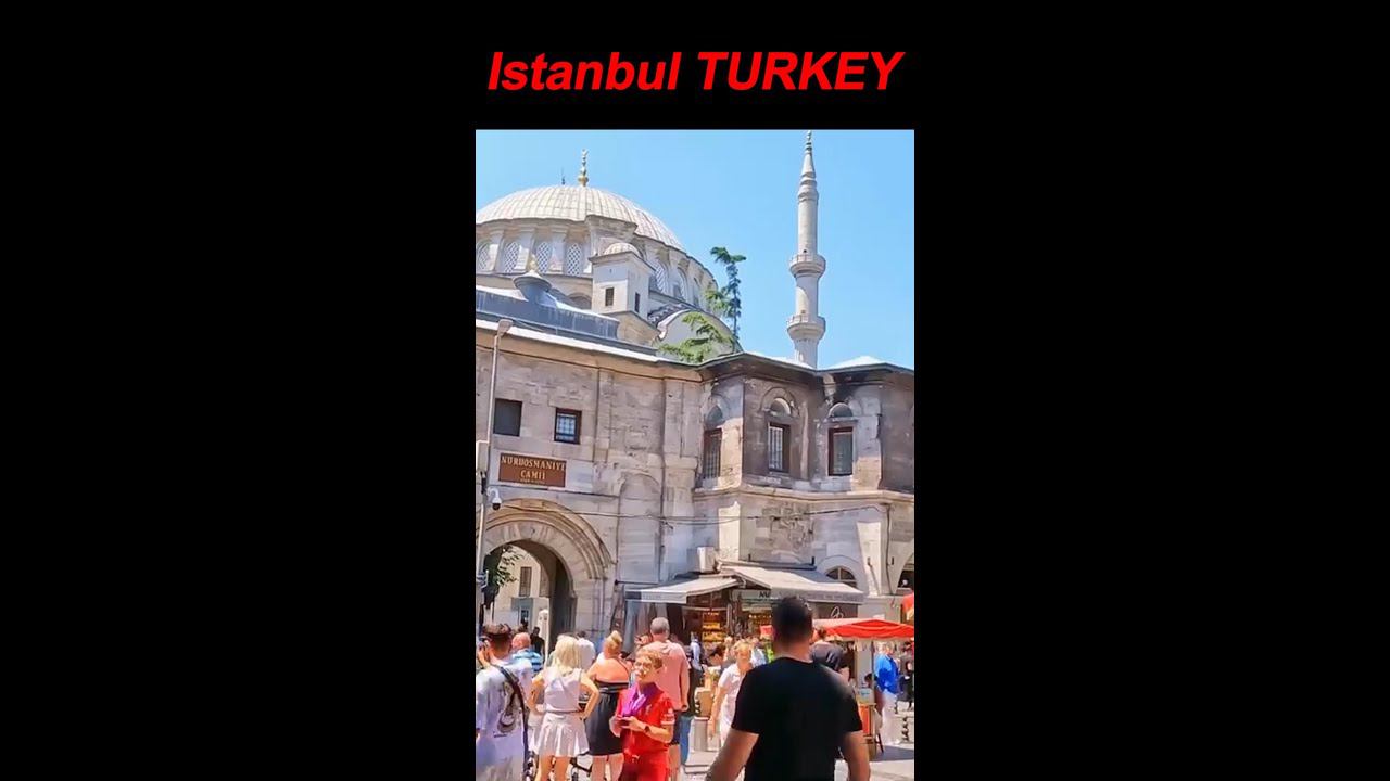 Istanbul, TURKEY 4K Walking Tour #turkey #istambul #shorts