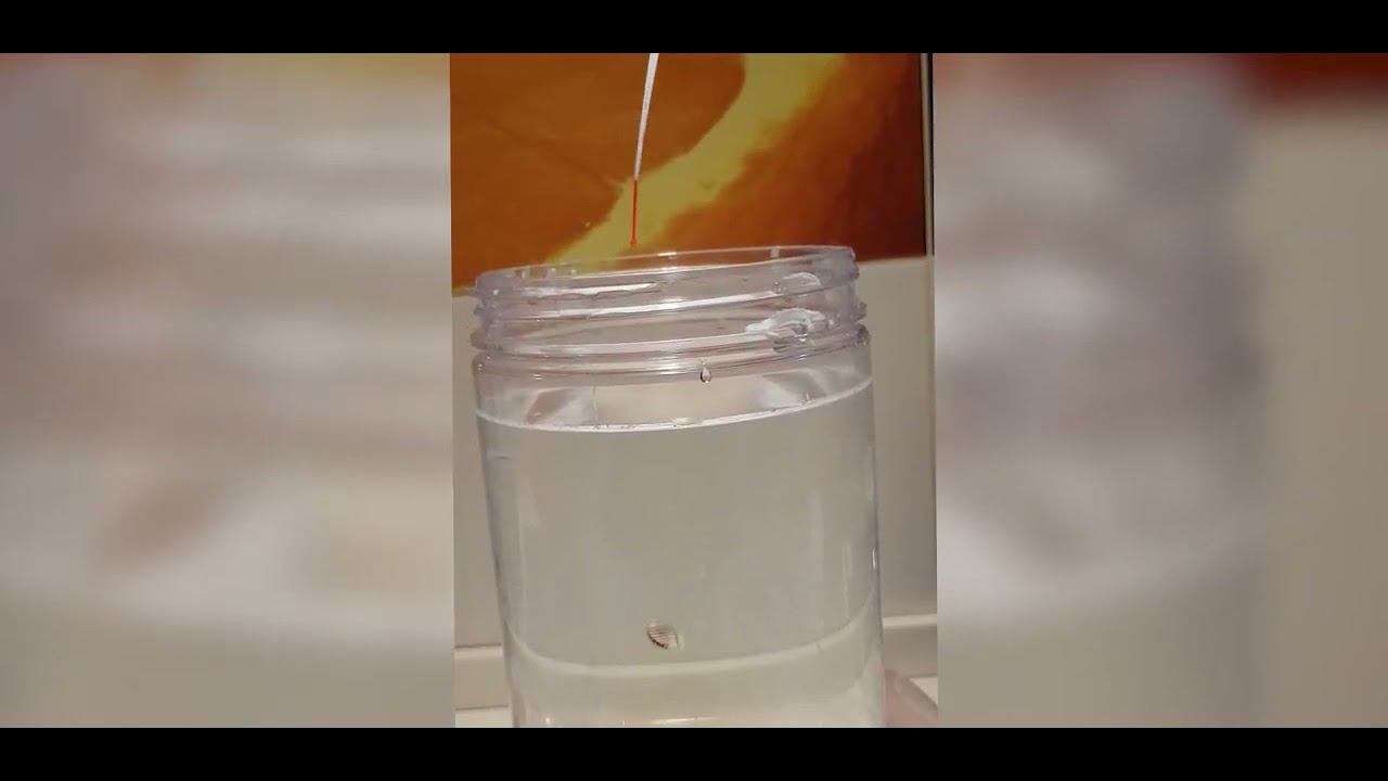 Работа мормышки "Водяной ослик"