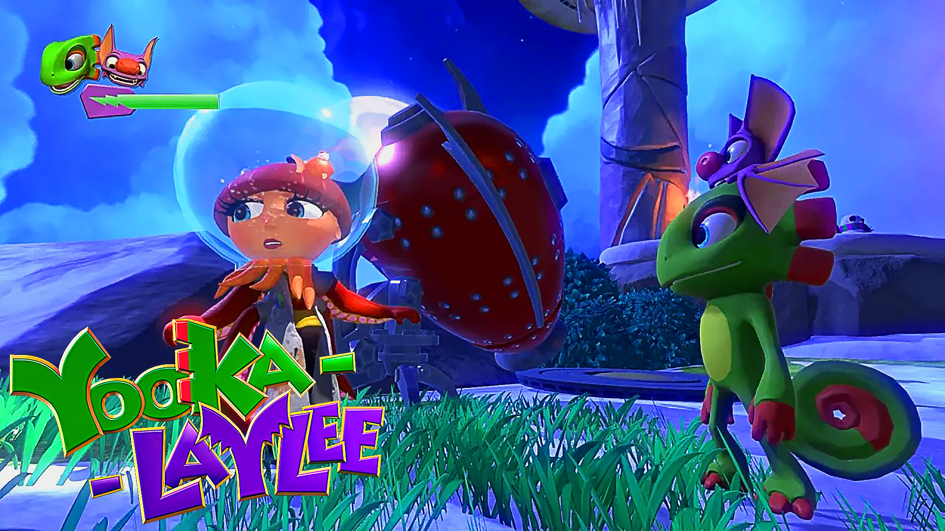 Новое превращение. Yooka-Laylee 11 серия