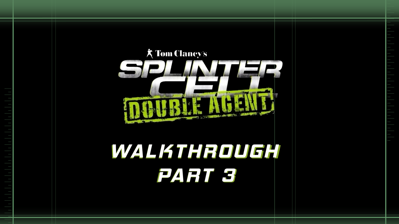 03. Splinter Cell Double Agent - JBA Headquarters 1 - Stealth Walkthrough