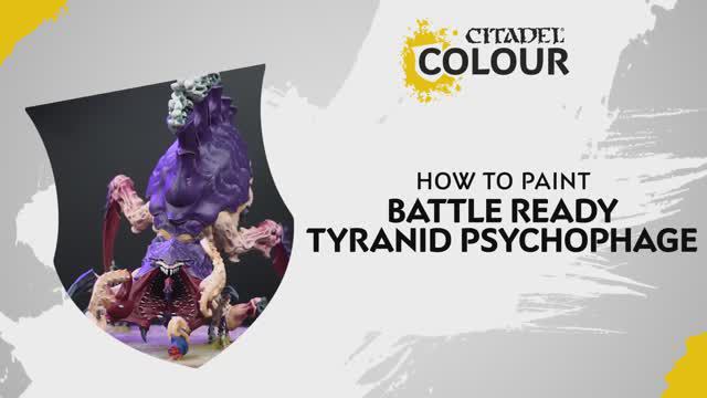 Warhammer 40000 How to Paint - Battle Ready Tyranid Psychophage