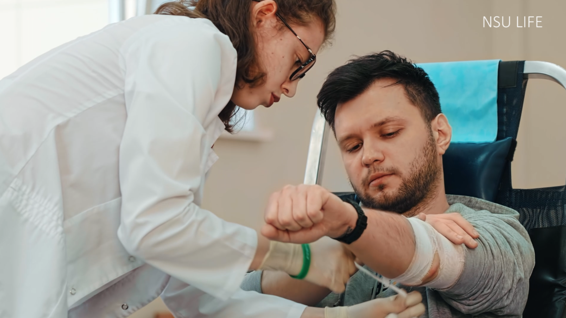 «Волонтёры-медики» в НГУ