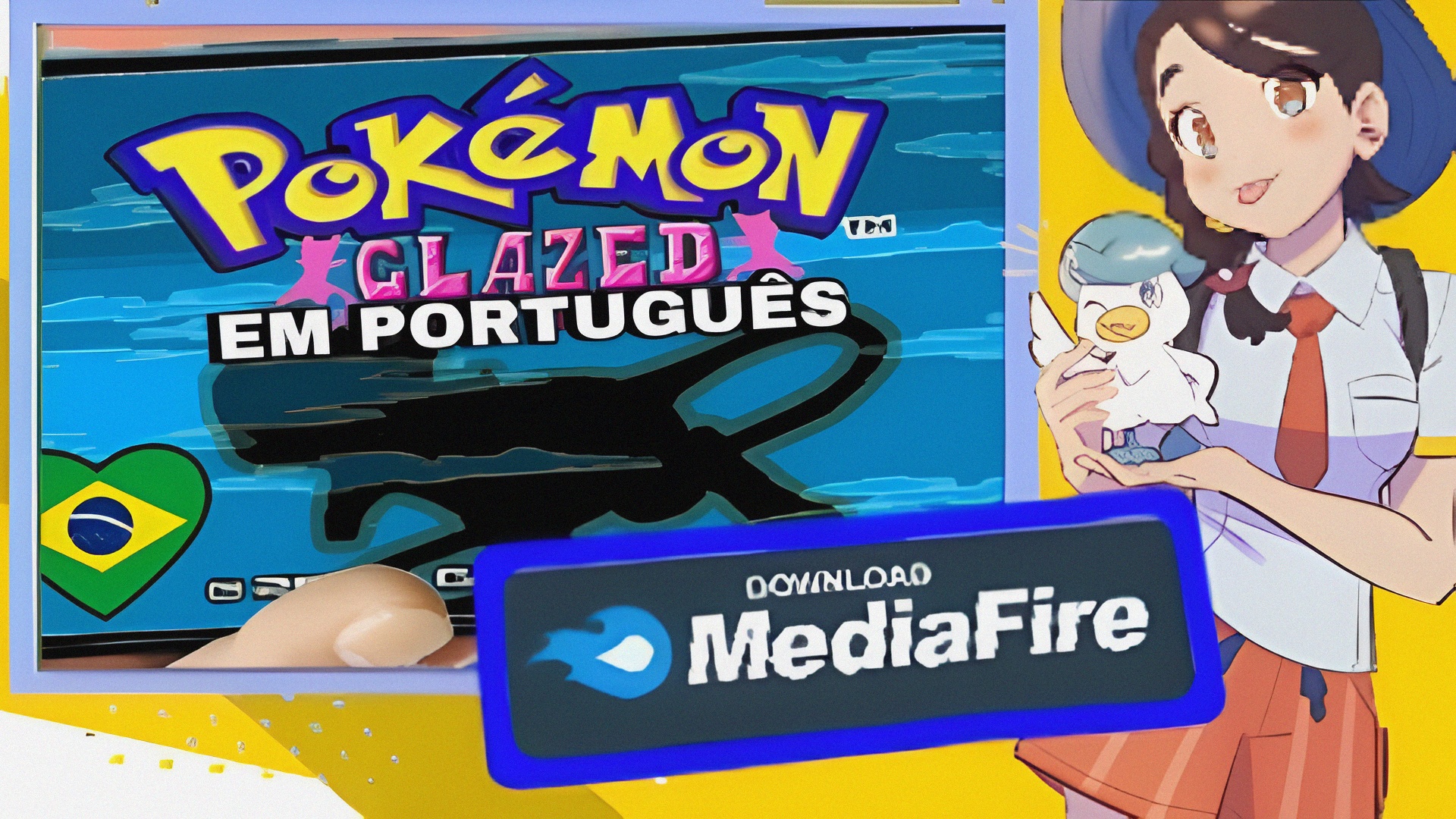 Pokemon Glazed (PT-BR) GBA - 3mulador 4ndroid
